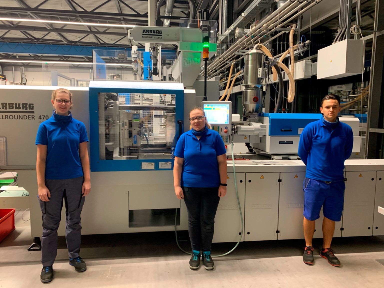 Neuer Azubi-Jahrgang 2020 weiblich